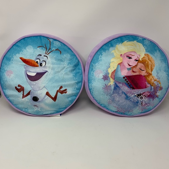 Disney | Bedding | Disney Frozen Character Round 2 Pillow | Poshmark